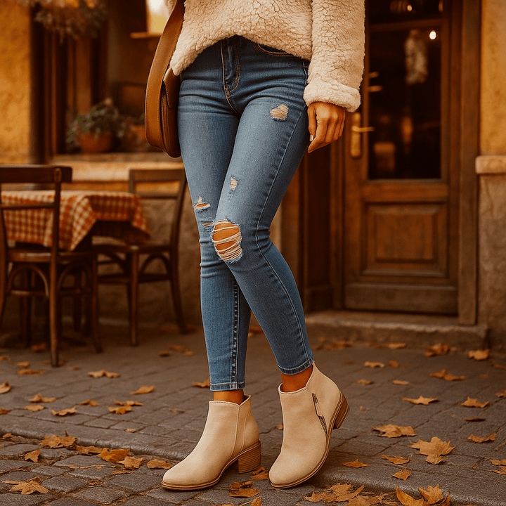 Ergonomic Women's Ankle Boots - Anatomical Insoles - Stylish - Comfort ...