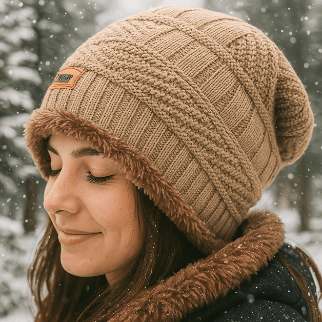 Lukas Double-Layered Winter Hat - Fur-Lined - Ultra Warm – Vivano-London